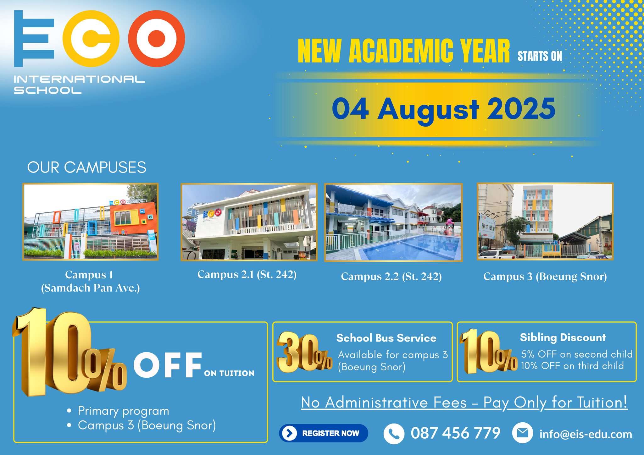 Eco International School Opens Enrollment for 2025–2026 Academic Year ...