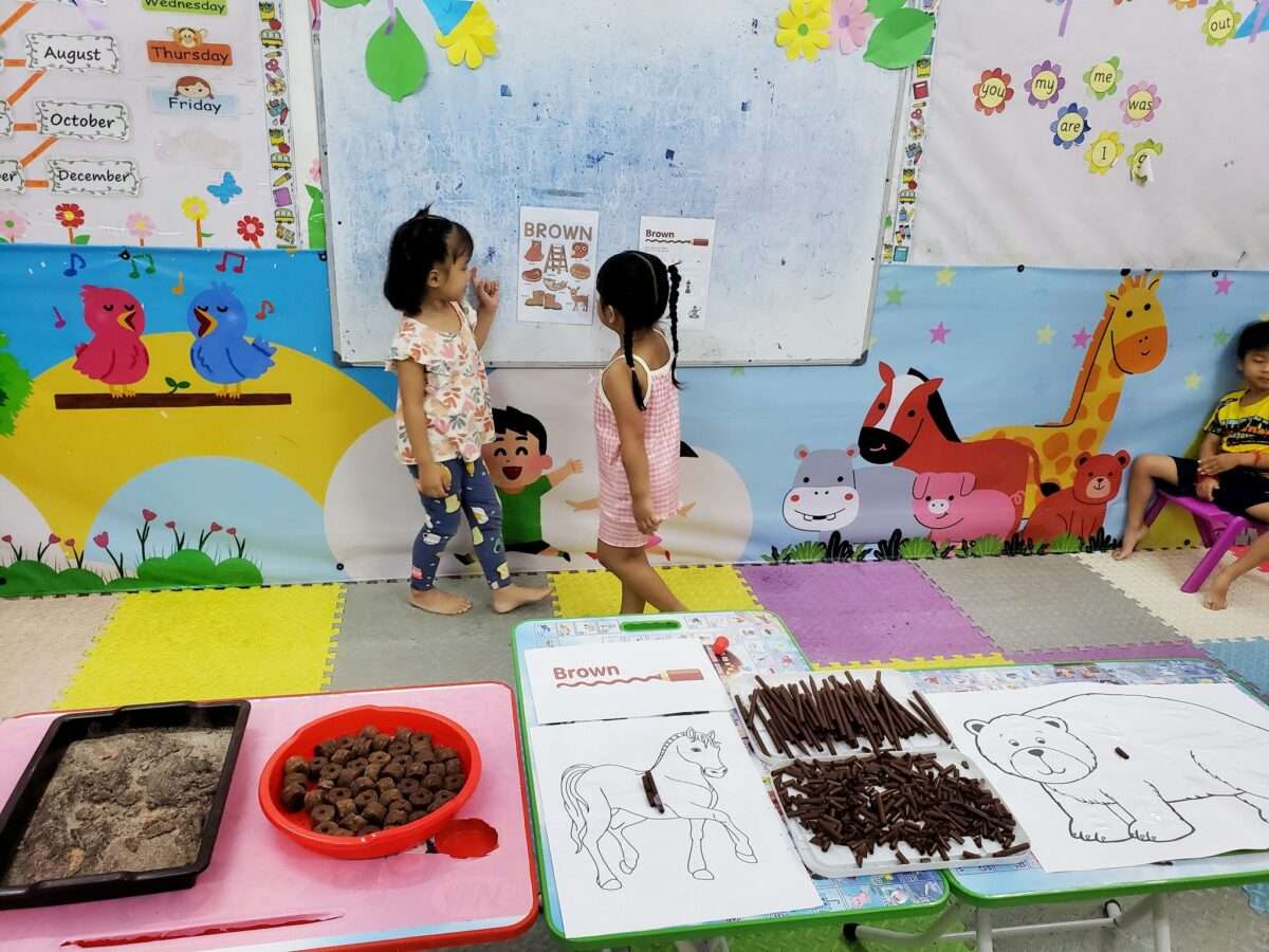 Happy Daycare Phnom Penh Cambodia Engages Young Learners with Brown ...